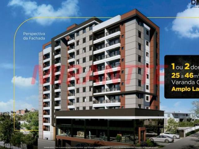 Apartamento de 46m² com 2 quartos