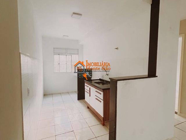 Apartamento de 48 m² na Dores de Campos Vila Nova Bonsucesso Guarulhos SP, à venda por R$ 150.000 ou aluguel por R$ 900/mês
