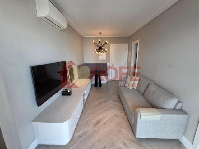 Apartamento de 48m mobiliado para venda ou locação na Vila Nova Conceição, lazer completo