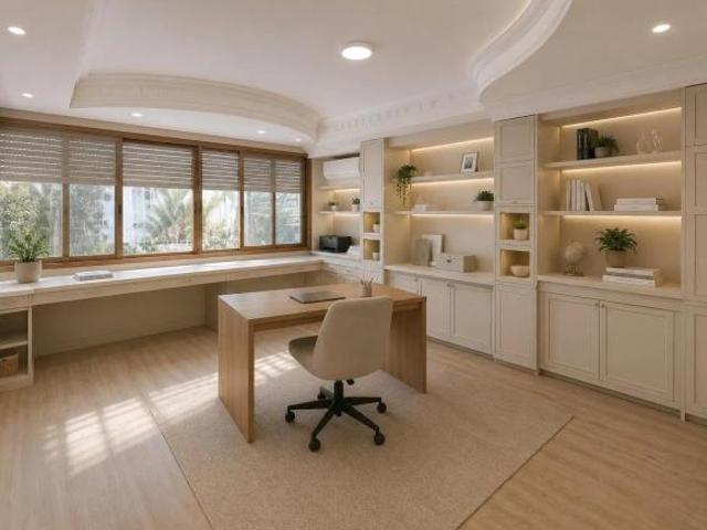 Apartamento de 4 quartos, suíte, amplo closet, dependência e 2 vagas de garagem