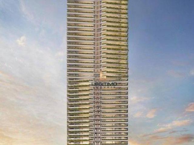 Apartamento de 4 suítes à venda no Paraíso, 258 metros privativos, 3 vagas, lazer completo