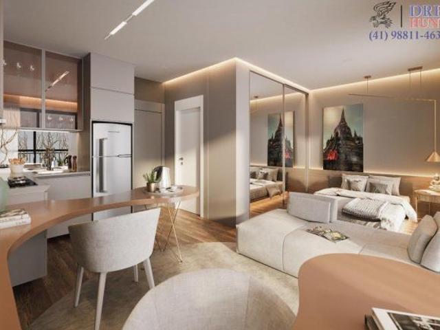 Apartamento de 53.86m² no bairro Batel, com 1 quarto, 1 vaga