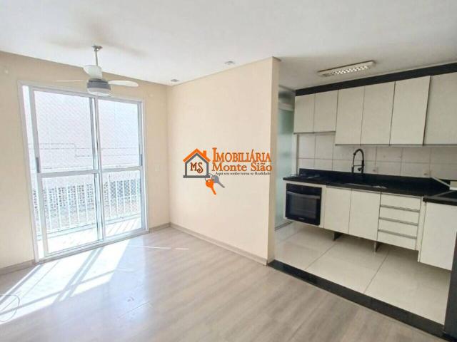 Apartamento de 50 m² na Martins Júnior Jardim Bela Vista Guarulhos SP, aluguel por R$ 2.010/mês