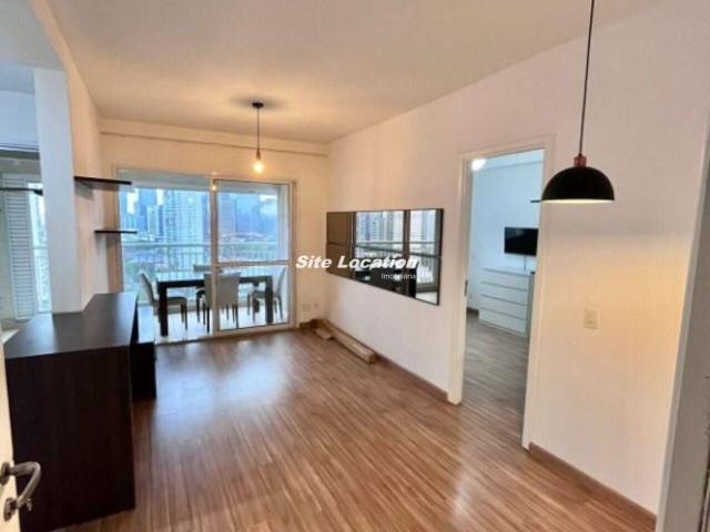 Apartamento de 50 m² Brooklin São Paulo, aluguel por R$ 4.000/mês