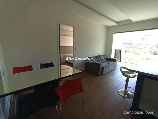 Apartamento de 50 m² Brooklin São Paulo, aluguel por R$ 4.400/mês