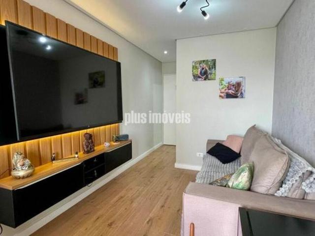 Apartamento de 50m² Mobiliado no Anália Franco | Em frente ao Hosp. Vitória