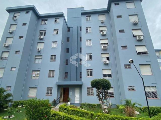 Apartamento de 52,60 m² com 2 dormitórios e 1 vaga no bairro Glória