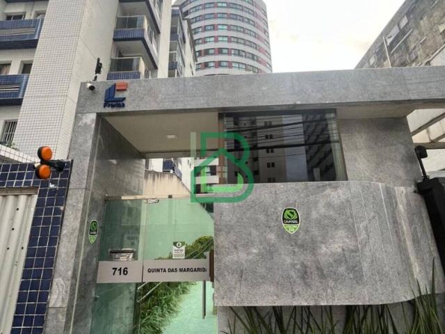 Apartamento de 57 m² na Setúbal Boa Viagem Recife PE, aluguel por R$ 6.000/mês