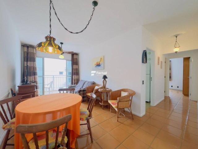 Apartamento de 57 m² Enseada Guarujá, aluguel por R$ 2.500/mês