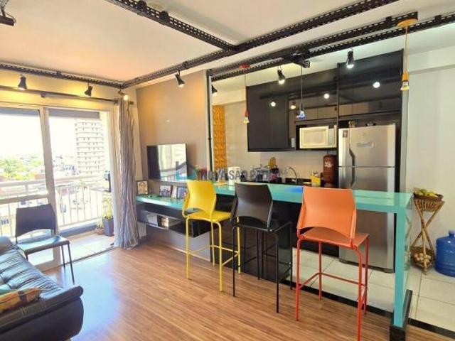 Apartamento de 57m, 2 dormitórios e 1 vaga, no centro de Diadema