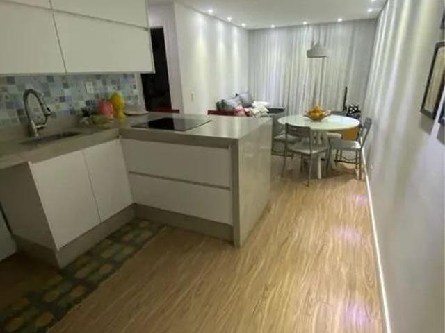 Apartamento de 54 m², 2 quartos em Vila Homero Thon, Santo André