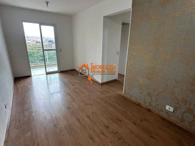 Apartamento de 55 m² na Sílvio Maia Vila Silveira Guarulhos SP, à venda por R$ 371.000 ou aluguel por R$ 2.226/mês