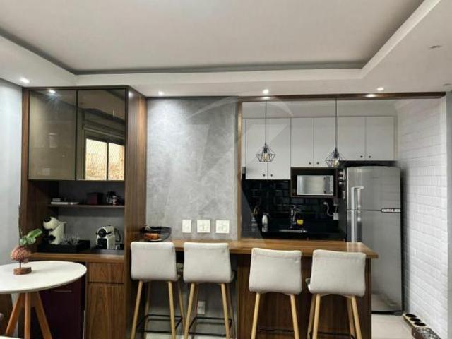 Apartamento de 55m² 02 dormitórios 01 vaga
