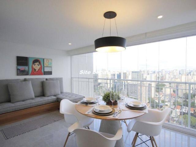 Apartamento de 56 m² Itaim Bibi São Paulo, aluguel por R$ 9.500/mês