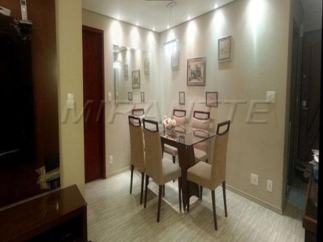 Apartamento de 56m² com 3 quartos