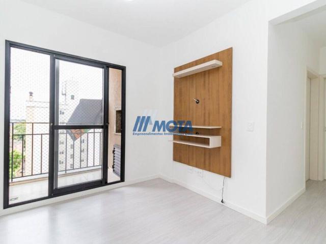Apartamento de 58 m² na Ildefonso Stockler de Franca Portão Curitiba PR, aluguel por R$ 2.750/mês