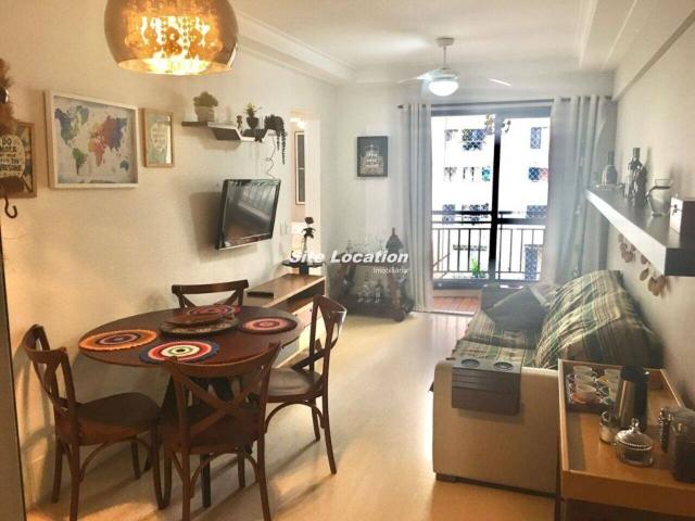 Apartamento de 58 m² Brooklin São Paulo, aluguel por R$ 4.000/mês