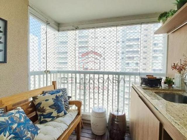 Apartamento de 59m² andar alto com varanda gourmet