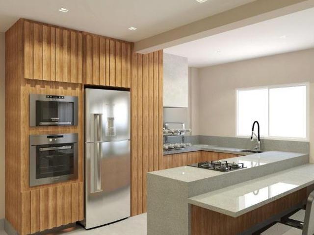 Apartamento de 60,86m² no bairro Novo Mundo, com 2 quartos 1 suíte, 2 banheiros e 1 vaga de garage
