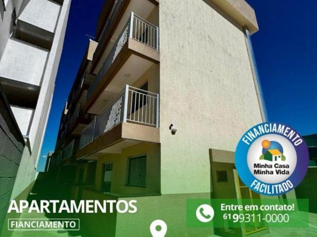 Apartamento de 60 m² com 2 quartos em venda em Águas Lindas de Goiás Setor 2