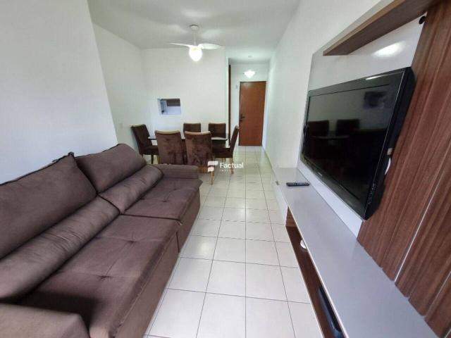Apartamento de 60 m² Enseada Guarujá, aluguel por R$ 3.500/mês