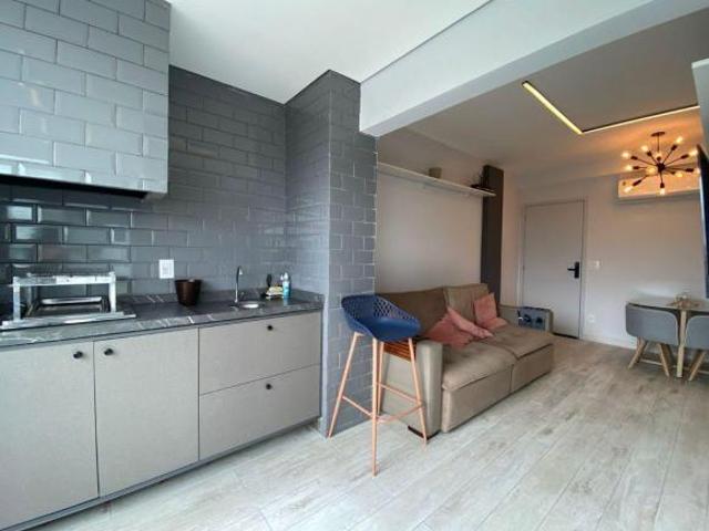 Apartamento de 60m², 2 dormitórios 1 suíte e varanda gourmet Porteira Fechada