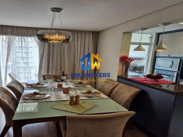 Apartamento de 60m² à Venda – Andar Alto no Condomínio Scalla Convivium Club – Engordadouro, Jundiaí