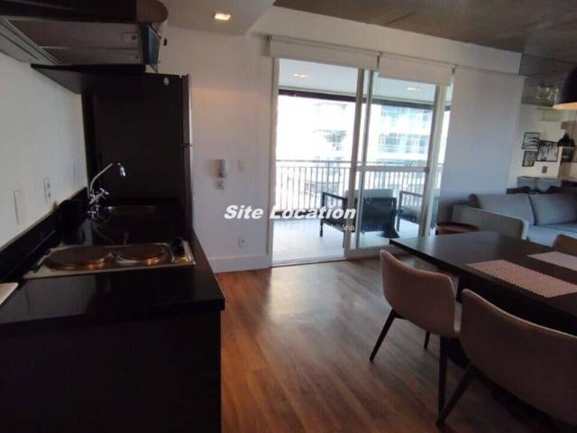 Apartamento de 62 m² Brooklin São Paulo, aluguel por R$ 5.800/mês