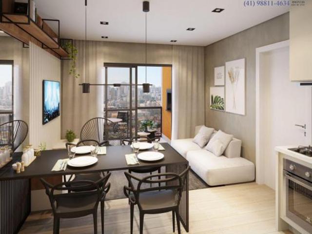 Apartamento de 64.42m² no bairro Portão, com 3 quartos 1 suíte, 2 banheiros e 1 vaga de garagem
