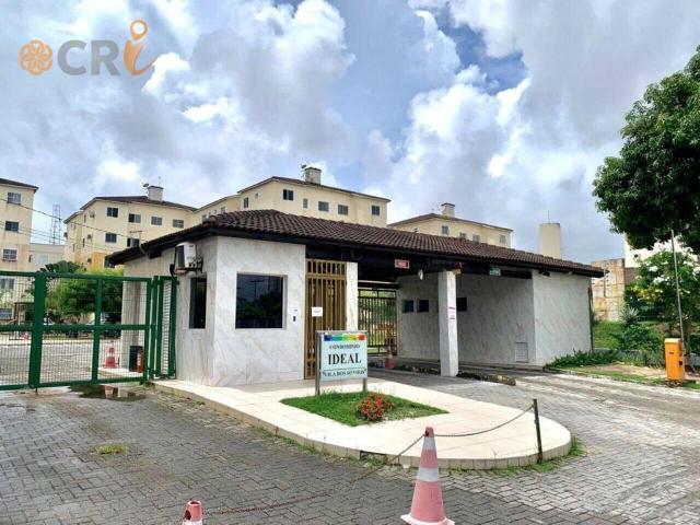 Apartamento de 64 m² na Murará Messejana Fortaleza CE, aluguel por R$ 1.600/mês
