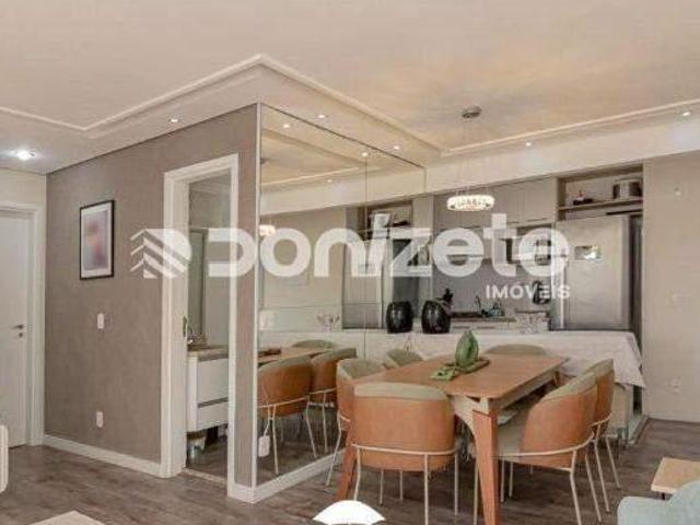 Apartamento de 66 m² à venda em Vila Metalúrgica, Condomínio Upgrade em Santo André – Lazer completo