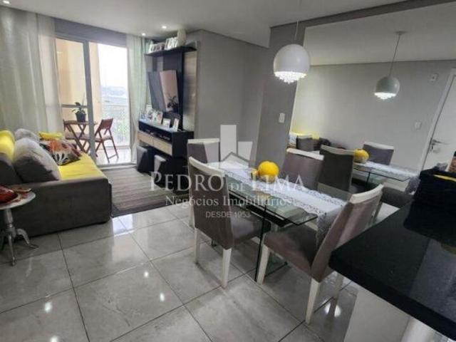 Apartamento de 66m² sendo 3 dormitorios, 1 suite e 1 Vaga. Todo mobiliado em São Miguel