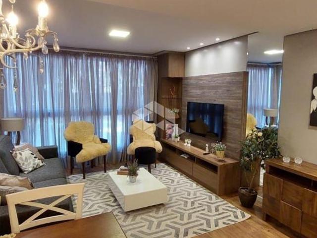 Apartamento de 68,66m2 com 02 dormitorios localizado na avenida central em Gramado