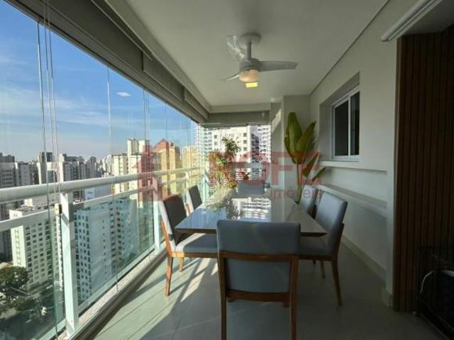 Apartamento de 70m² Mobiliado no Like Brooklin Face Norte e Varanda Envidraçada!