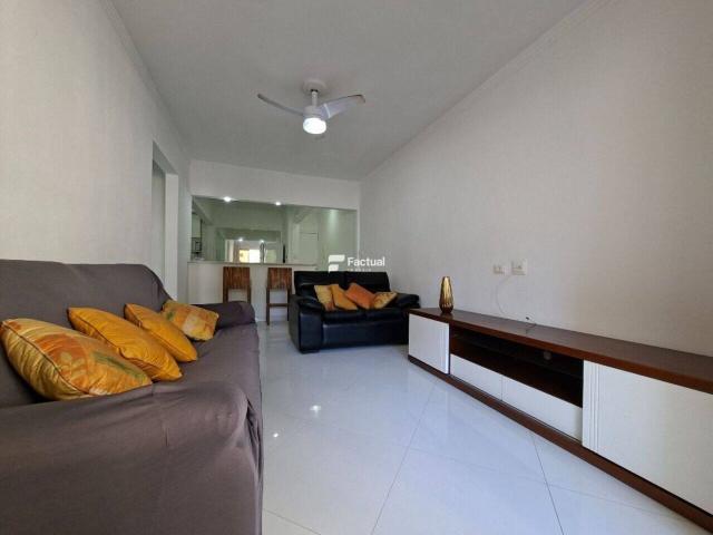 Apartamento de 71 m² Pitangueiras Guarujá, aluguel por R$ 4.000/mês