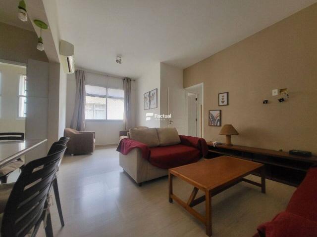 Apartamento de 72 m² Enseada Guarujá, aluguel por R$ 2.700/mês