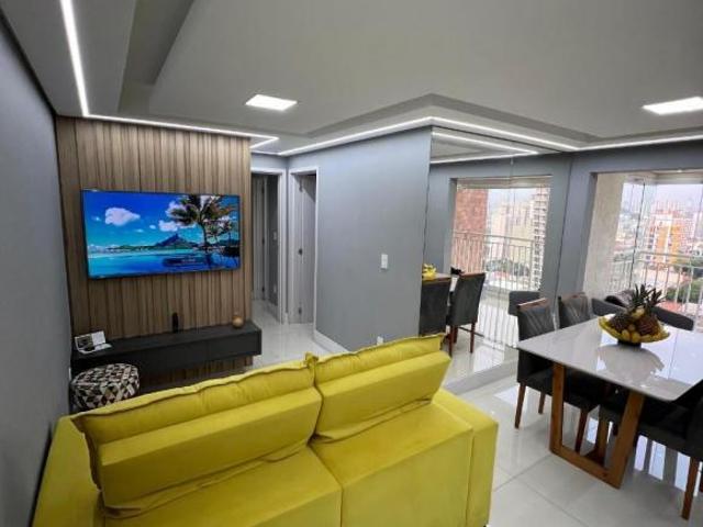 Apartamento de 72 m², 2 quartos em Vila Valparaíso, Santo André