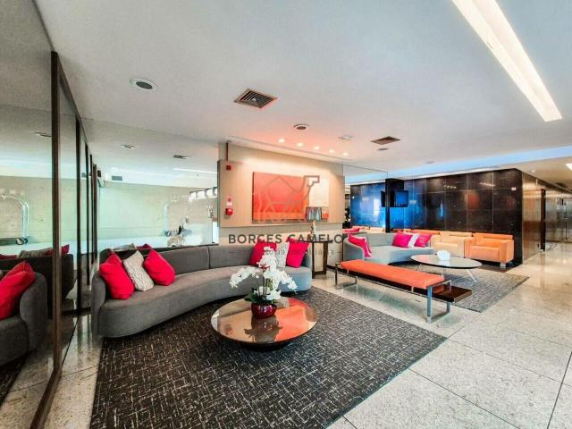 Apartamento de 77 m² na Bernardo Guimarães Lourdes Belo Horizonte MG, aluguel por R$ 3.800/mês