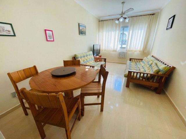 Apartamento de 74 m² Enseada Guarujá, aluguel por R$ 2.300/mês