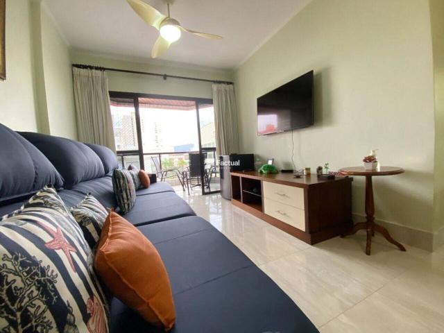 Apartamento de 75 m² Enseada Guarujá, aluguel por R$ 4.200/mês