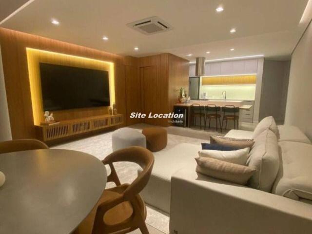 Apartamento de 76 m² Brooklin São Paulo, à venda por R$ 1.920.000 ou aluguel por R$ 14.000/mês