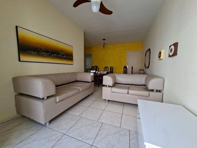 Apartamento de 76 m² Enseada Guarujá, aluguel por R$ 3.100/mês