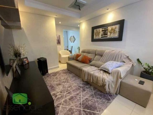 Apartamento de 80m² com 3 quartos no bairro Santa Cruz à venda por R$ 405.000