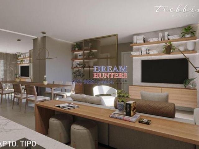 Apartamento de 87m² no bairro Campo Comprido, com 3 quartos 1 suíte, 2 banheiros e 1 vaga de garag