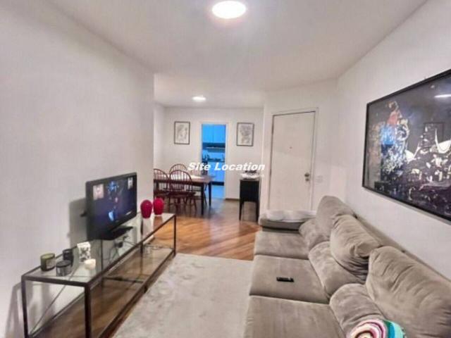 Apartamento de 86 m² Brooklin São Paulo, aluguel por R$ 6.700/mês