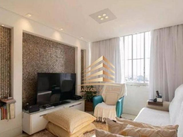 Apartamento de 86 metros e 2 vagas de garagem sendo 3 dormitorios e 1 suite