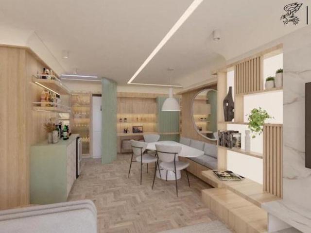 Apartamento de 90.76m² no bairro Ahú, com 2 quartos 1 suíte, 2 banheiros e 2 vagas de garagem
