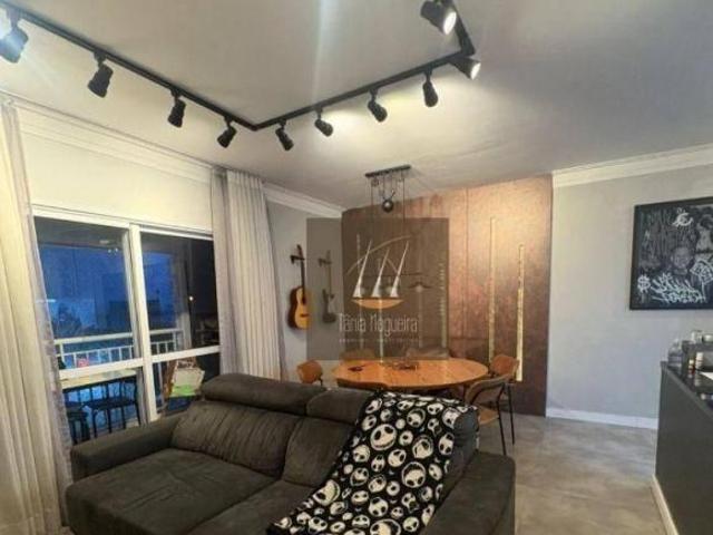 Apartamento de 96 m com 3 dormitórios com 1 Suíte, 1 banheiro social e lavabo, 2 vagas de garagem em
