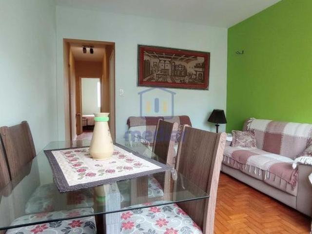 Apartamento de 01 dormitório mobiliado a venda em Santos no Boqueirão
