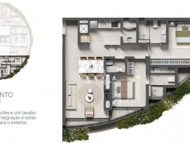Apartamento de 02 suítes em Bento Gonçalves